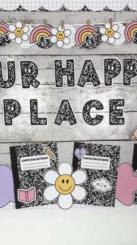 Composition Notebook Bulletin Board For Composition Notebook Classroom ...