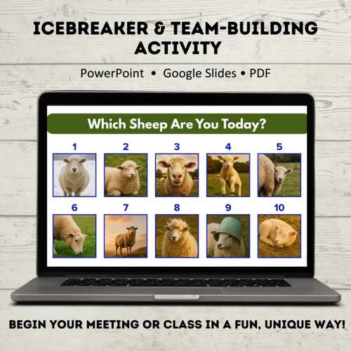 Which Sheep Are You Today? – Barnyard Icebreaker Slide for Classrooms ...