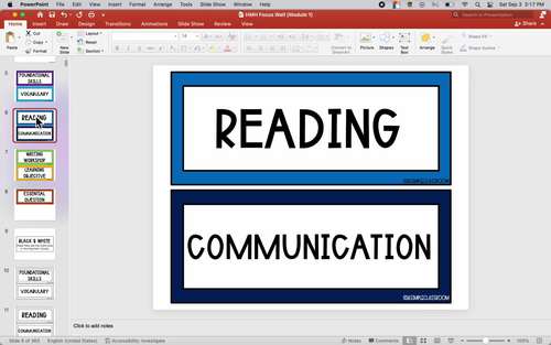 Module 1 HMH Into Reading Focus Wall Grade 4 by A Simple Classroom