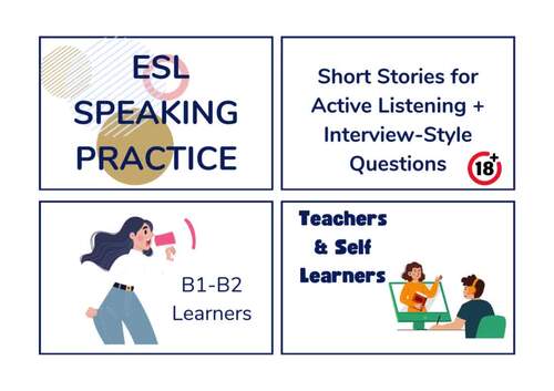 English Listening & Speaking Scenarios | ESL Active Listening + Fluency ...