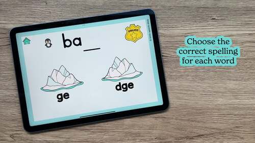 DGE - GE Interactive PDF Spelling Game, Boom™ Cards Deck and Worksheets