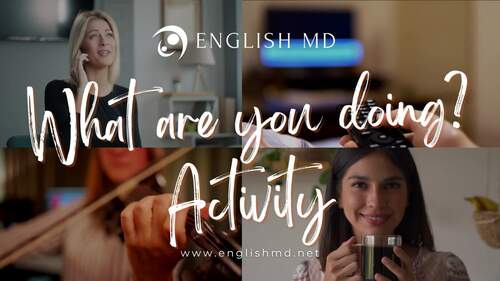 What are you doing? - Present Continuous - Beginner ESL for Adults ...