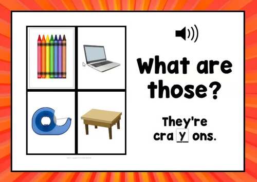 SCHOOL SUPPLIES BOOM CARDS Recognition English School Boom Cards ESL ...