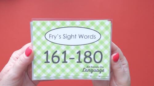 Fry's Second 100 Sight Words | 101-200 | Double-Sided Flash Cards, 4 by ...