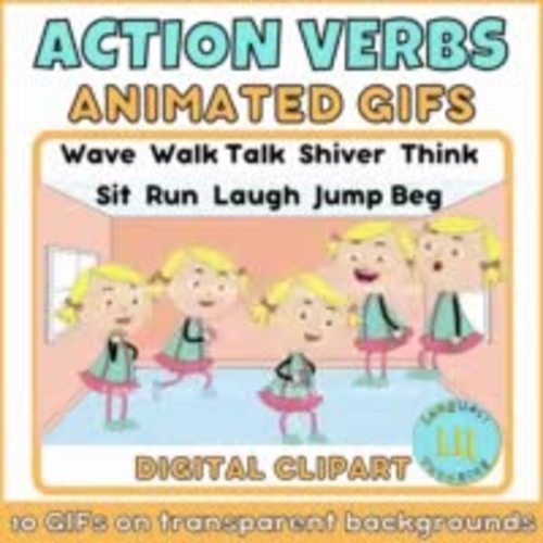 Kid Actions | animated Clipart Gifs for commercial use set 3 | TpT