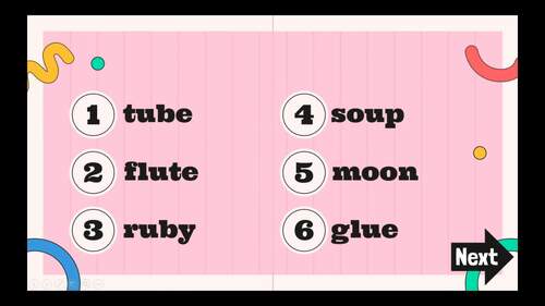 Vowels Review Games - Long U Phonics Practice - Astonishing Activities K-1