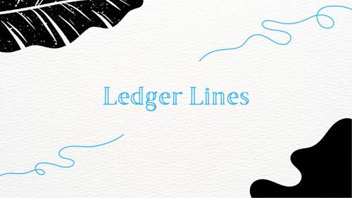 Ledger Lines Bass Clef (with practice) by Rechoirment | TPT