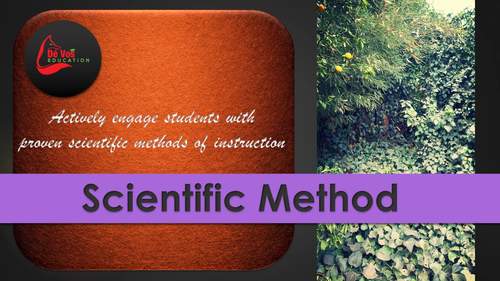 Planning a Scientific Project by De Vos Education | TPT