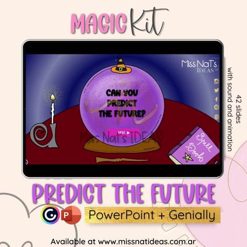 Predict the future + Word of the week | Crystal Ball! by Clases Felices