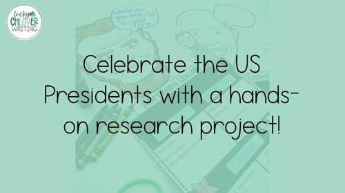 Presidents Day Activities: US Presidents Research Project & Writing Craft