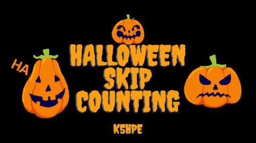 Halloween Skip Counting by 10's, Math, Numeracy, Video and SLIDES!!