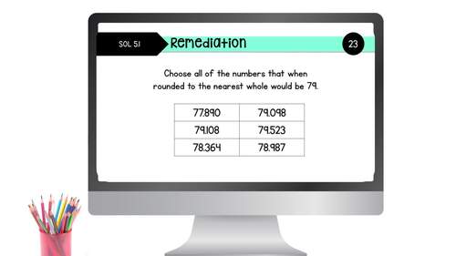 Tackle the Standards- 5th Grade VA SOL Math Review by Captivate and Teach