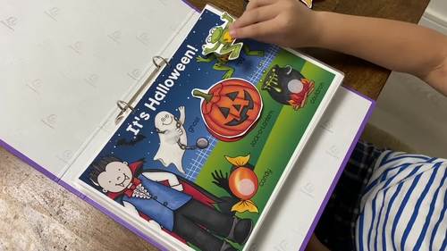 Halloween Adapted Book Activity Binder- Toddler by Pinay Homeschooler Shop