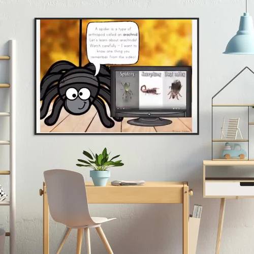 Spiders | Science Mini-Lesson | PowerPoint & Google Slides by Sarah Gardner