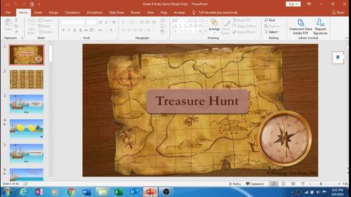 Pirate Reading Smart Board Game (Grade 4) | TPT