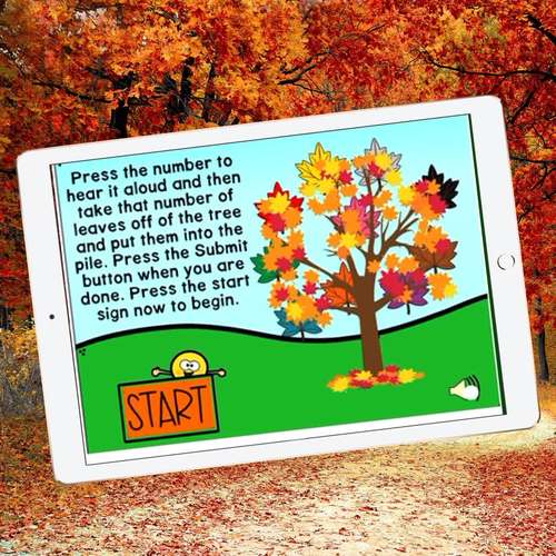 Count to 10 | Autumn leaves | Boom cards with audio by LOL - Life of ...