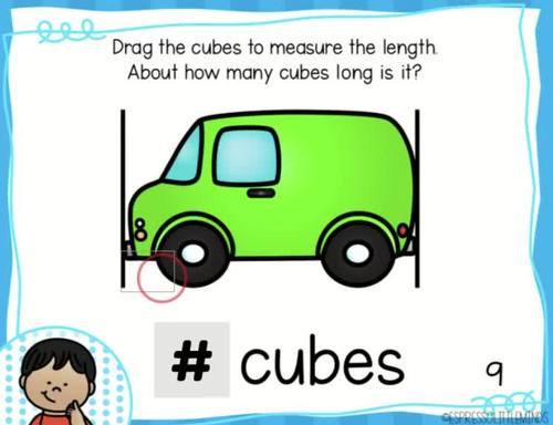 Measurement Length Kindergarten Math Center by Espresso Little Minds