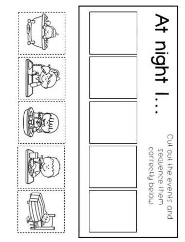Sequencing & Day Night Packet by Teacher Planning Resources | TPT