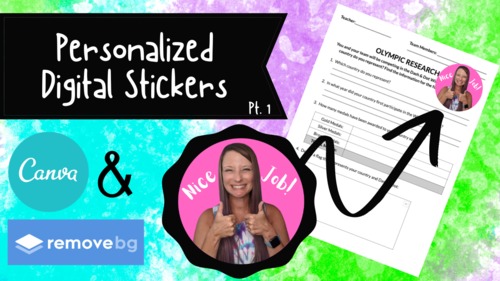 Create Your Own Digital Stickers or Badges by Candy Tech Ideas | TPT