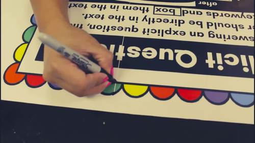 Connotations Denotations Anchor Chart by No Fluff Zone | TPT