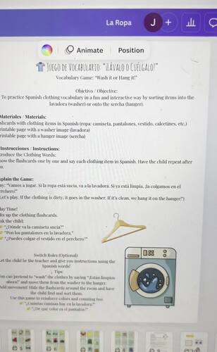 La Ropa Spanish Play Practice Packet by Mi Pequeño Bilingüe | TPT