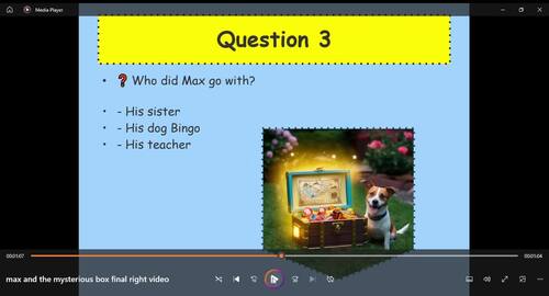 Max and the Mysterious Box – Interactive PowerPoint with Audio, Drag ...
