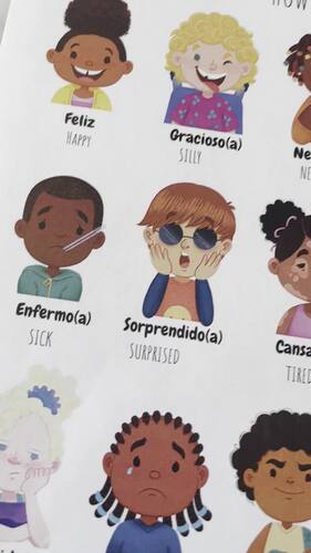 Bilingual Spanish Emotion Chart,Spanish Feelings Chart,Classroom Decor ...