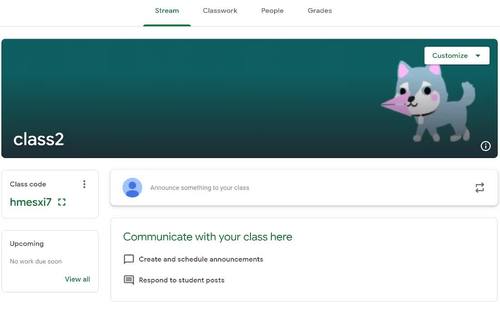 Animated Google Classroom Headers (Homework Dog) Banners - Distance ...