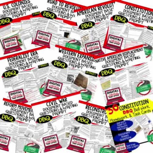 Federalist Era Activity, Federalist Era DBQ, Google and Print | TPT