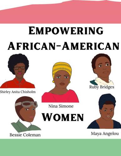 Black History Month: 5 Empowering African American Women Flipbook Activity