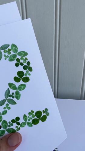 Nature Numbers Printable cards - Reggio Inspired Loose Parts Wildflowers