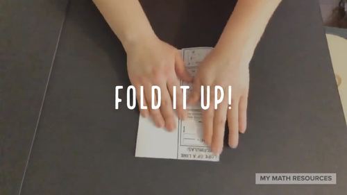 Middle School Math Foldables Bundle - Interactive Math Notebook Inserts