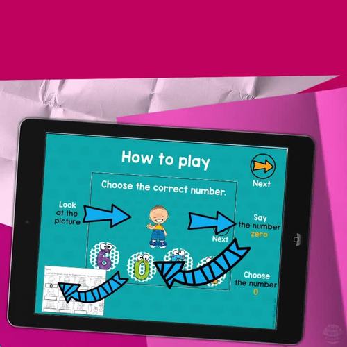 Counting to 10 Distance Learning Games MHS20 by Make Many Hearts Smile