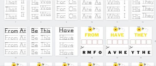 My First Sight Word Workbook (Fry's First 25 Words) by Miss Page