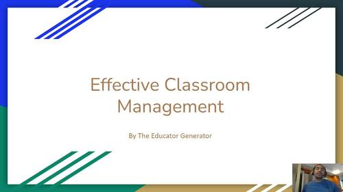 Classroom Management Course-Get Students to Follow Rules, Consistently.