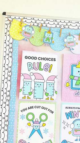 Winter Bulletin Board | Winter Posters | January Bulletin Board Ideas ...