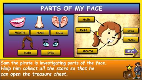 Parts Of My Face Unit Bundle: Presentation | Drag and Drop | Puzzles ...