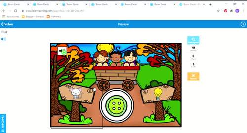 BOOM CARDS de otoño: RIMAS | Fall Digital Rhyming Game in Spanish by Ms ...