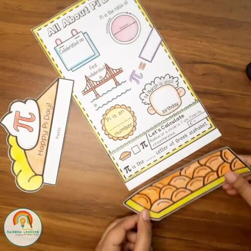 Pi Day Writing Crafts | Pi Day Activities | All About Pi Day | Pi Day ...