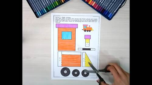 The Polar Express Craft with Writing Prompts for Kindergarten | TPT