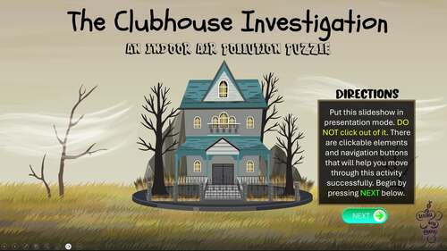 Indoor Air Pollution Digital Lab Activity | Environmental Science