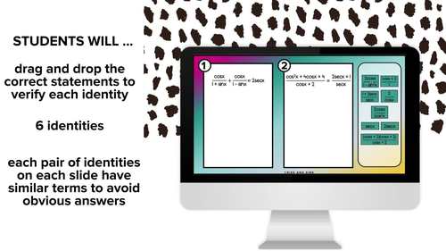 Verifying Trig Identities Digital Activity by Rise and Sine | TPT