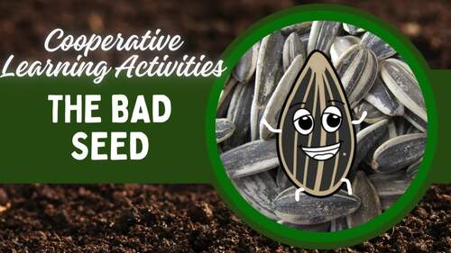 "The Bad Seed" Book Companion - *Editable* Cooperative Activities/Centers