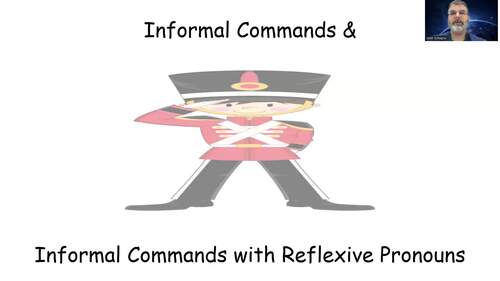 Spanish- Informal Command Unit with Additional Reflexive Verb Component