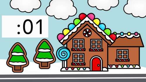 Christmas Center Countdown Timers with Clean Up Digital Video Files