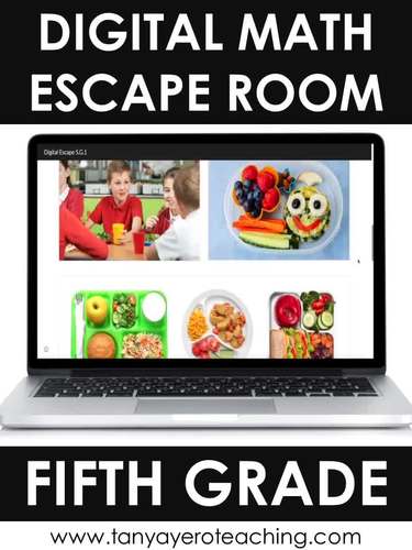 5th Grade Math Digital Escape Room | 5.G.1 - Coordinate Grids | TpT