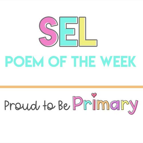 Poetry Activities - Social Emotional Learning SEL Poems - Poetry Unit ...