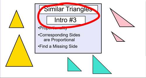 Similar Triangles- Instruction, Student Reference & 11 Assignments for PDF