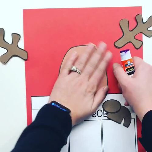 Reindeer Craft Addition and Subtraction 1-5 Activities Math Crafts ...