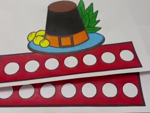 Pilgrim Hat Craft | Thanksgiving Activity by Kidzvilly | TPT